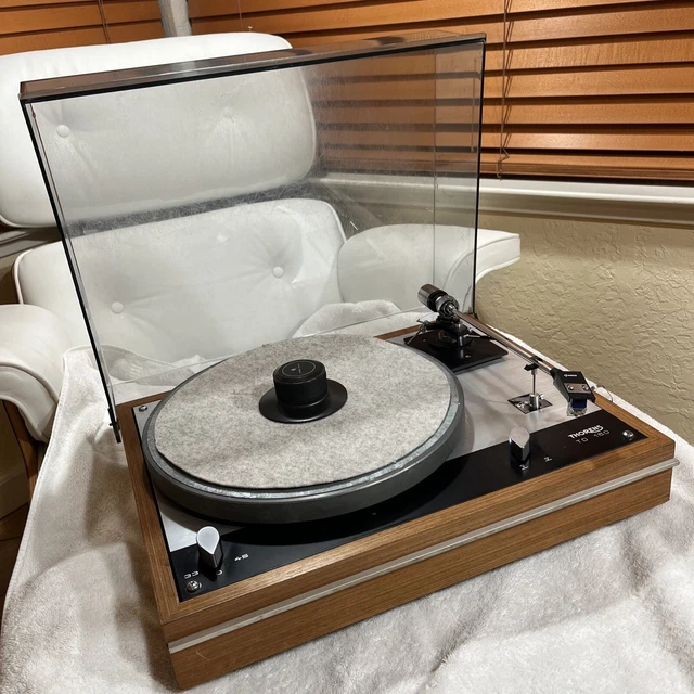 THORENS TD-160 TD160 Turntable Grace Tone Arm Tonearm AudioQuest AQM-1 ...