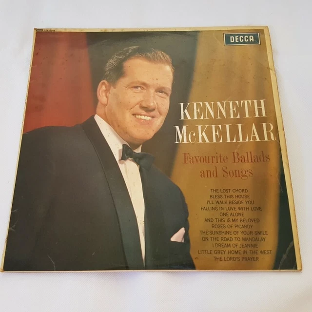 LP VINYLE PRÉFÉRÉ de Kenneth McKellar ballades et chansons Decca LK ...