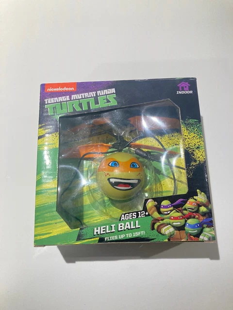 NICKELODEON TEENAGE MUTANT Ninja Turtles Michelangelo Mikey Heli Ball ...
