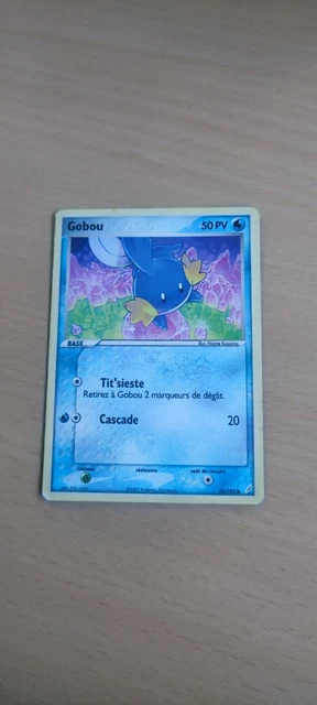 CARTE POKÉMON GOBOU 58/100 EX Gardiens de Cristal Bloc Ex PCA 9 EUR 3,00 - PicClick FR