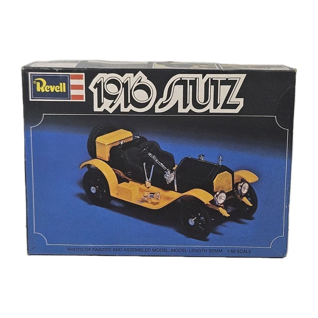 REVELL H-1265 1916 Stutz Bearcat 1:48 Scale Plastic Model Kit Unbuilt ...