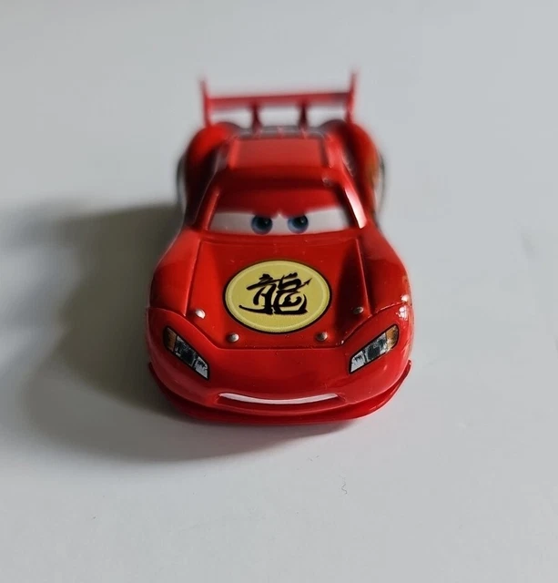 DISNEY PIXAR CARS Lightning McQueen Tokyo Drift Version 1:55 Scale Die ...