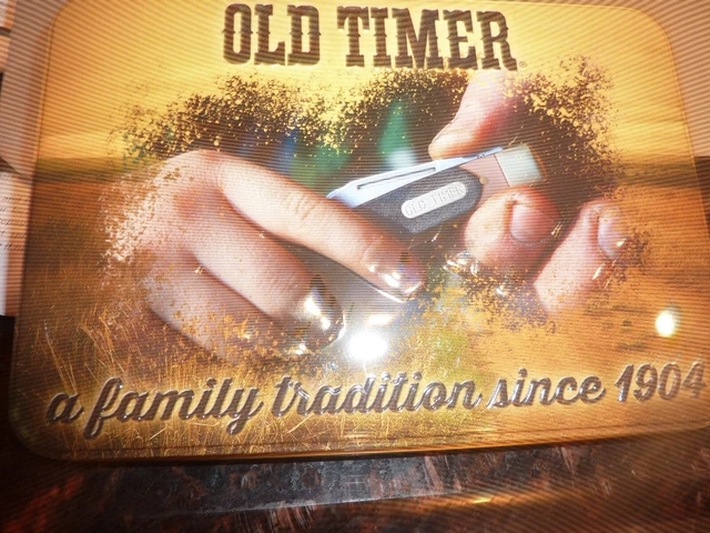 SCHRADE OLD TIMER 3 Piece Limited Edition Pocket Knife Gift Set with ...