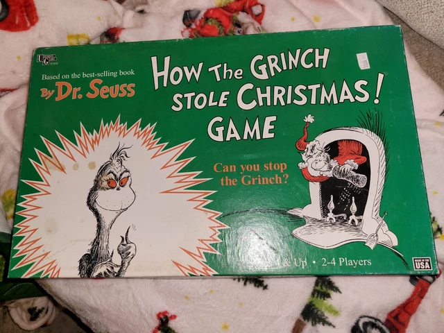 HOW THE GRINCH Stole Christmas Board Game Complete 1997 Christmas Dr ...