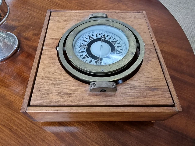 POST WW2 JAPANESE Maritime Ship Compass Saura Keiki $290.00 - PicClick AU