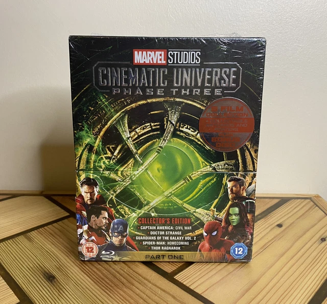 MARVEL CINEMATIC UNIVERSE Phase 3 Part 2 Box set (14 Discs) Blu-ray NEW ...