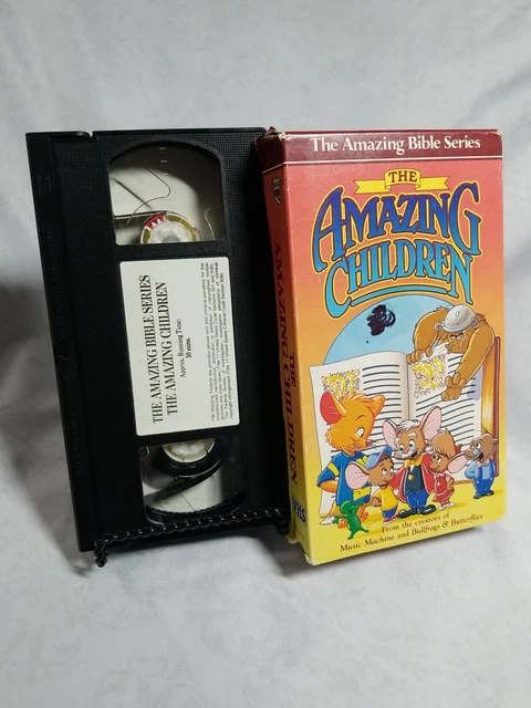 THE AMAZING CHILDREN - Amazing Bible Series (VHS, 1989) RARE OOP ...