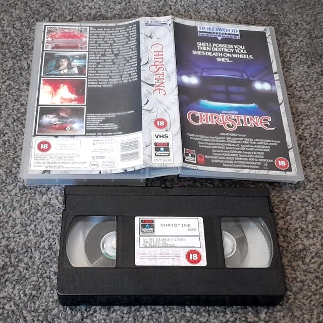 CHRISTINE JOHN CARPENTER Keith Gordon John Stockwell Pal Vhs Video £8. ...