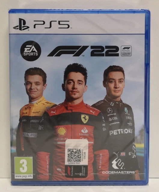 F1 22 (FORMULA One) Ps5 Euro New (En/Fr/De/Es/It/Pt) EUR 76,99 - PicClick FR