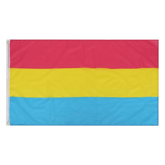 TRIXES PANSEXUAL FLAG NEW LGBTQIA2+ Pan Pride Flags Indoor & Outdoor ...