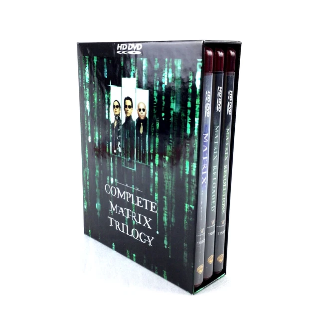 THE COMPLETE MATRIX Trilogy (HD-DVD, 2007, 3-Disc Box Set) $8.99 - PicClick