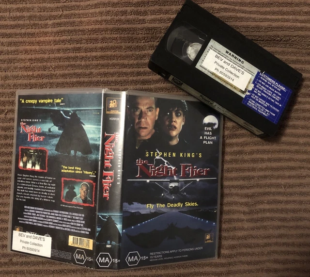 THE NIGHT FLIER [VHS] 20th Century Fox Video 1997 Ex-Rental Tape ...