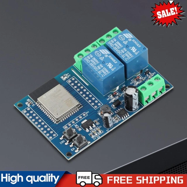 Esp32 Power Supply Module Dc 5 30 60v Esp32 Wifi Bt Ble Relay Module Convenient £9 35 Picclick Uk