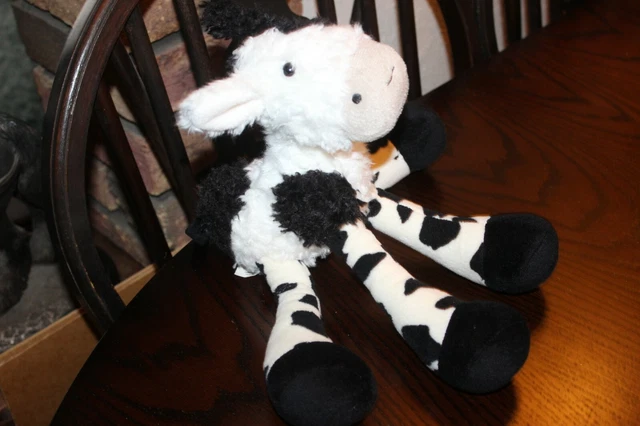 AIR PUPPY CUDDLE Crew COW Soft Toy Comforter Hug Toy Plush Rainbow ...