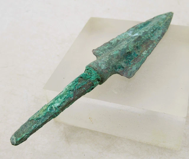 A391 ANCIENT ROMAN Longshot Bronze Arrowhead Imperial Artefact War ...