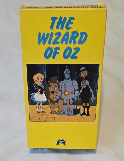 THE WIZARD OF Oz VHS Animated 1982 Paramount £9.02 - PicClick UK