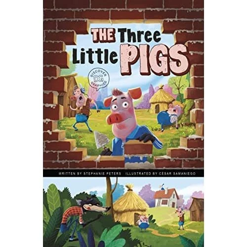 THE THREE LITTLE Pigs: A Discover Graphics Fairy Tale ( - Hardback NEW ...