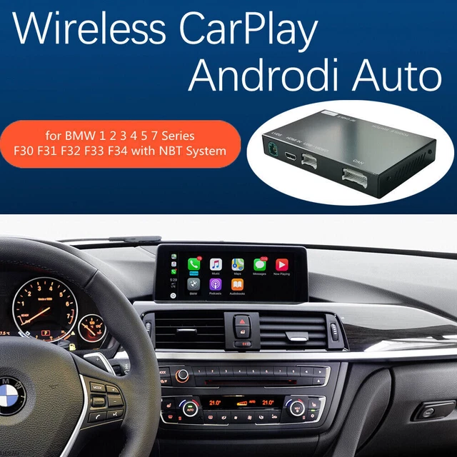 BMW NBT APPLE Carplay Android Auto Interface Adapter F30 F10 F25 F15 ...