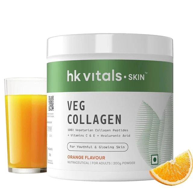 HEALTHKART VEG COLLAGEN with Biotin HK Vitals 60 Capsules Beauty ...