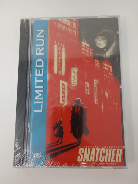 SNATCHER SEGA CD Cassette Soundtrack (Limited Run Games, 2019)New ...
