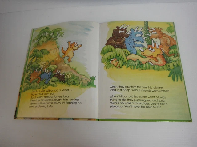 THE LAZIEST CROCODILE Australia Dinosaur who wanted to Fly x 2 ...