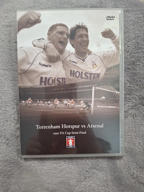 FA CUP SEMI Final 1991 - Tottenham Hotspur vs Arsenal (DVD, 2011) £2.00 ...