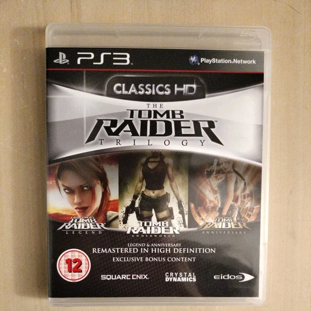 THE TOMB RAIDER Trilogy Classics HD Sony PlayStation 3 PAL PS3 Bonus ...