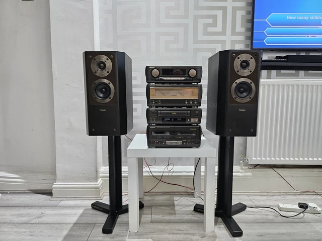 TECHNICS SE-CA1060 HIFI Separates Stereo Stack System With Speakers ...