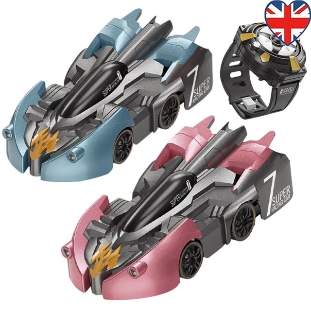 WALL CLIMBING RC Cars USB Rechargeable 360° Rotating for Ages 6-12 Boys ...