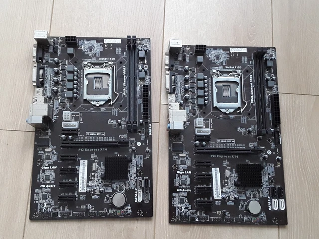 2 X BIOSTAR CF-H81A-BTC v20 Motherboards LGA 1150 (see destails) £9.99 ...