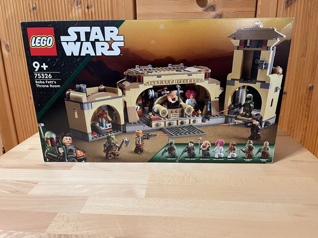 LEGO STAR WARS Boba Fett's Throne Room - 75326 - SENZA MINIFIGURE ...