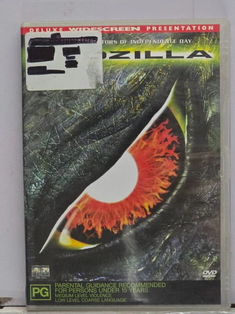GODZILLA | (DVD, 1998) Deluxe Widescreen Presentation $6.55 - PicClick AU