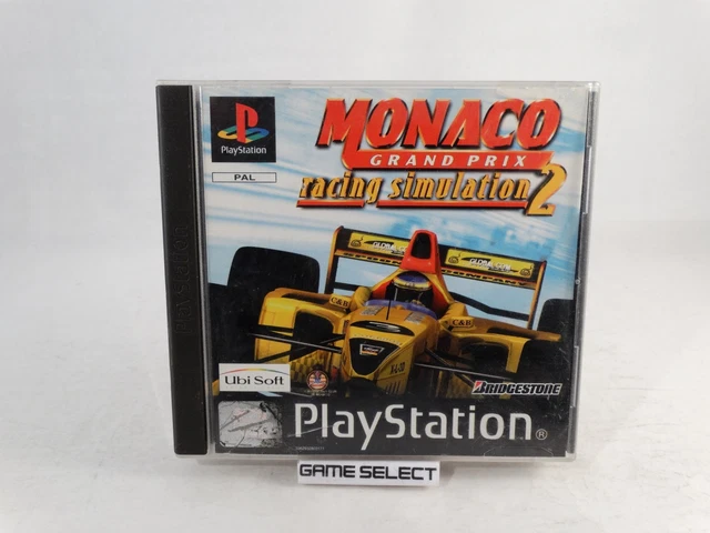 MONACO GRAND PRIX Racing Simulator PLAYSTATION PS1 PS2 PS3 Pal Italien ...