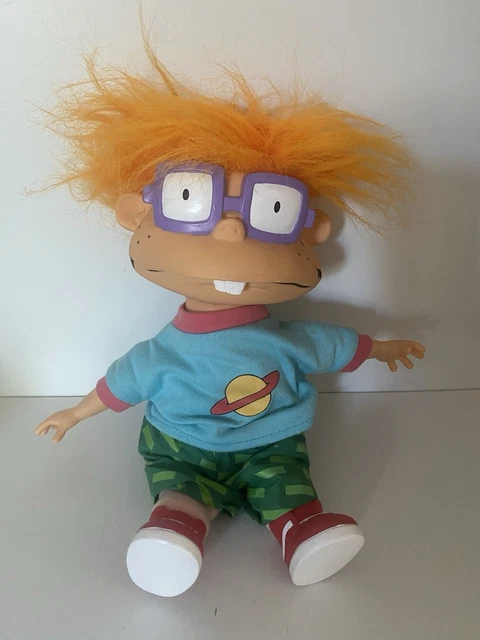RUGRATS CHUCKIE FINSTER Vintage Plush Soft Toy Dakin 1993 Nickelodeon £ ...