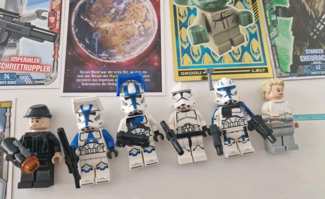 LEGO STAR WARS Figuren Clone Trooper / Captain Rex, 501 , Jedi Ritter ...
