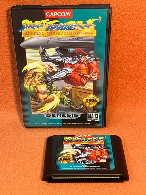 STREET FIGHTER II Special Champion Edition Sega Genesis jeu et étui ...