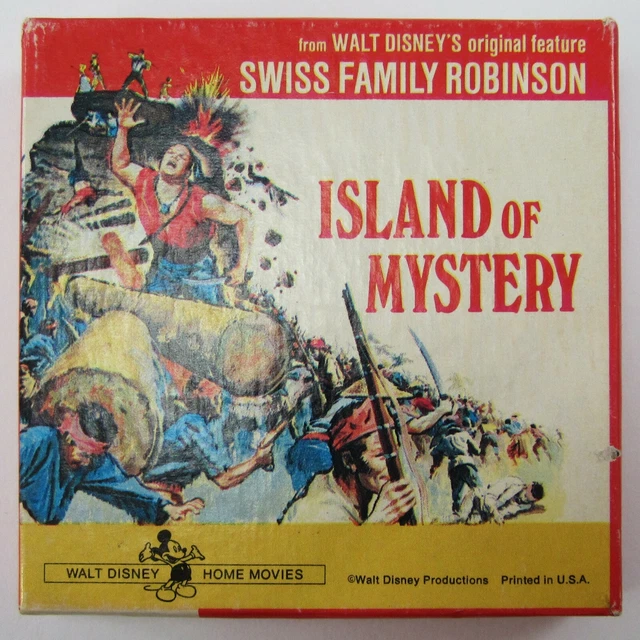 VINTAGE WALT DISNEY Swiss Family Robinson Island of Mystery Home Movie ... VINTAGE WALT DISNEY Swiss Family Robinson Island of Mystery Home Movie ...