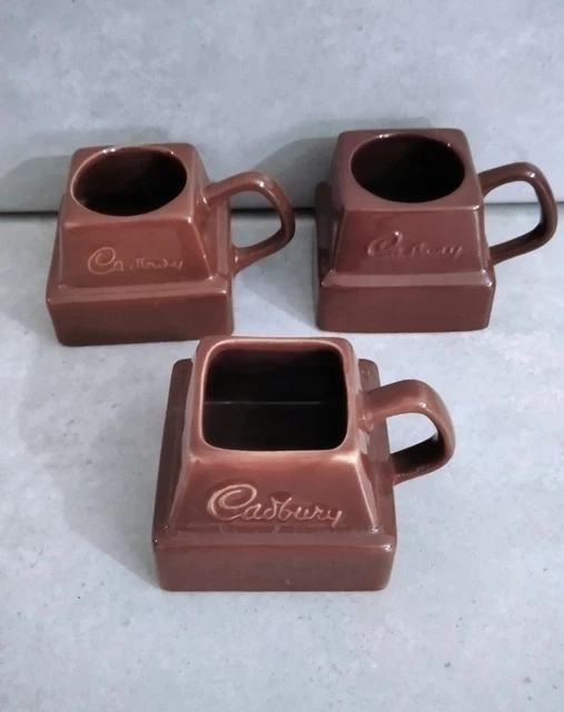 CADBURY'S CHOCOLATE CHUNK Mug Vintage Collectable x 3 EUR 16,33 ...