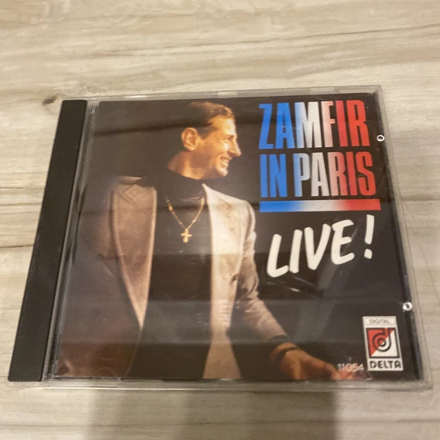 GHEORGE ZAMFIR: ZAMFIR en París ¡En vivo! Importación de CD 💿 En muy ...