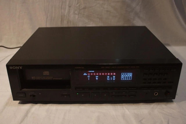 SONY CDP-C 910, vollfunktionsfähig, 10-fach CD Wechsler £70.07 ...