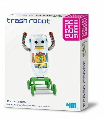 SCIENCE MUSEUM TRASH ROBOT - Create Robots From recycled Materials ...