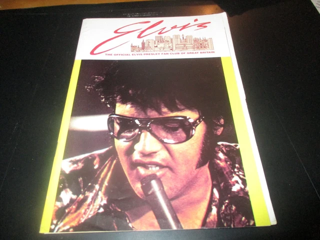 Revue The Official Elvis Presley Fan Club Of Great Britain Aout