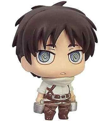 ATTACK ON TITAN Rare Eren Yeager Figurine Enthousiaste Jouet Collection ...