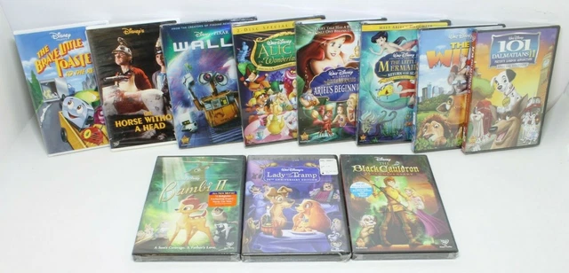 LOT OF 11 Brand New Disney Animated Classics (11 Movie DVD Set) NEW ...