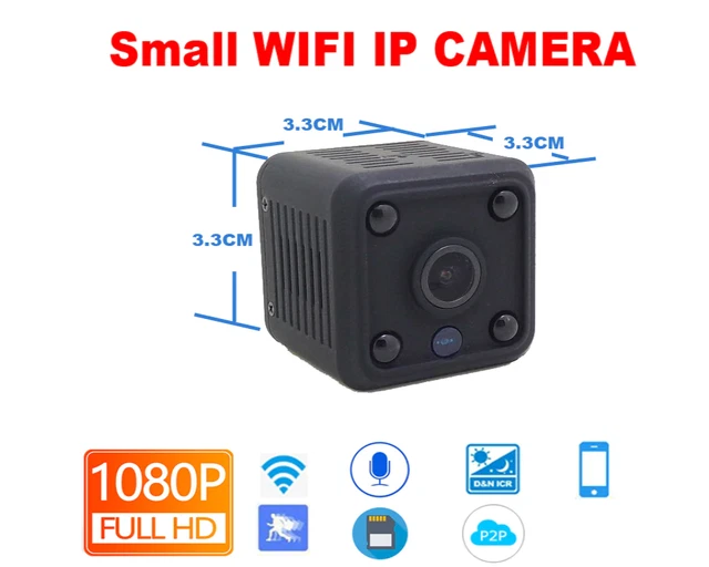 TELECAMERA MINI FULL Hd App Ip Nascosta Cam Spia Spy Cmos Wifi ...