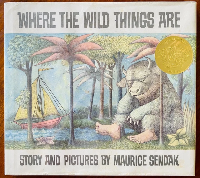 SIGNED MAURICE SENDAK WHERE THE WILD THINGS ARE 25th Anniversary ...