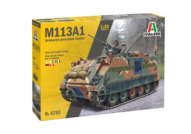ITALERI 6753 1:35 M-113 APC - Modellbau, Bausatz, Standmodellbau ...