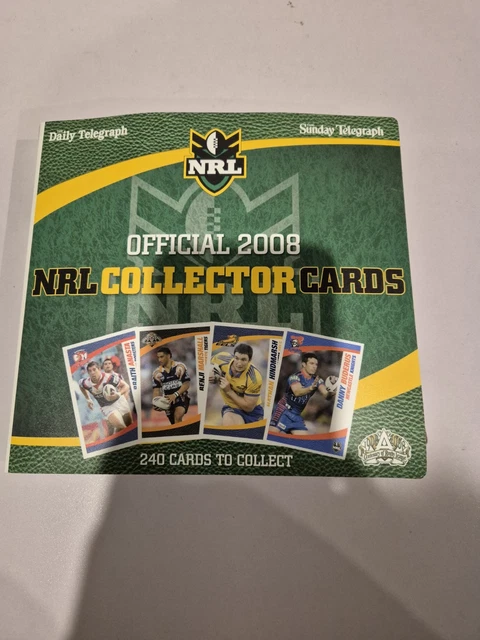 NRL 2008 DAILY Telegraph Centenary Of Rugby League Collector Cards Full ...