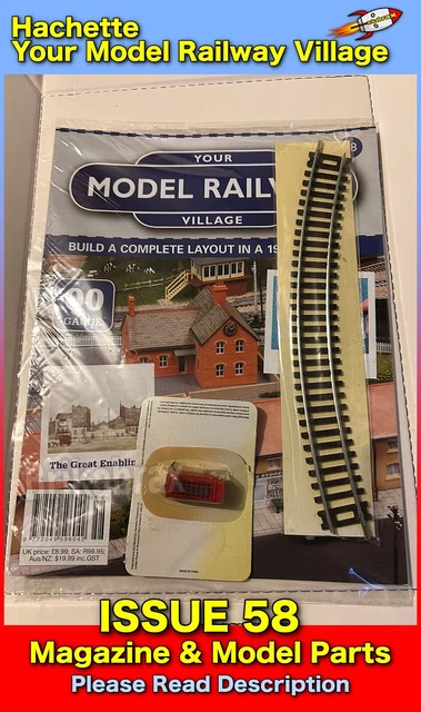 HACHETTE: YOUR MODEL Railway Village Issue 58 Magazine & Model Parts ...