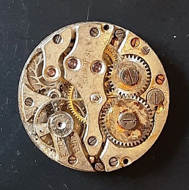 VINTAGE 15 JEWELS mechanical watch movement for spares or repair £3.00 ...